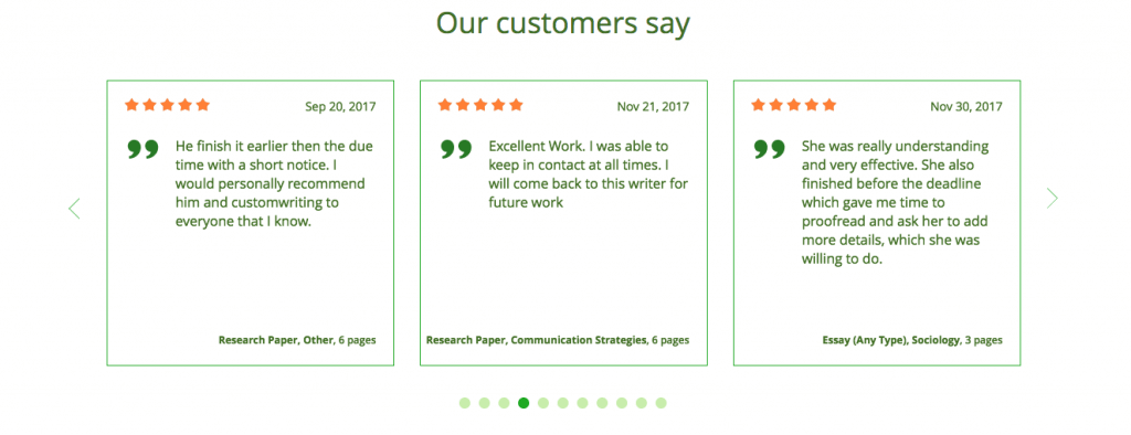 Customwriting.com Review 2018 | [9.1/10]